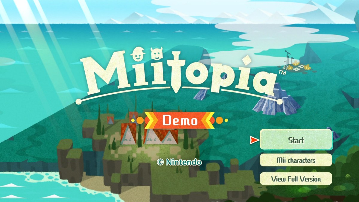 Miitopia: Demo Review – VIRTUAL BASTION